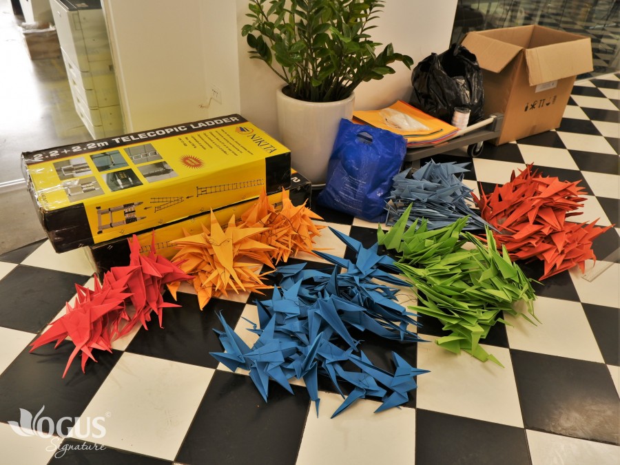 HÀNG TRĂM CON ÉN KHỔNG LỒ MANG KHÔNG KHÍ XUÂN VỀ BKHUP CO-WORKING SPACE ...